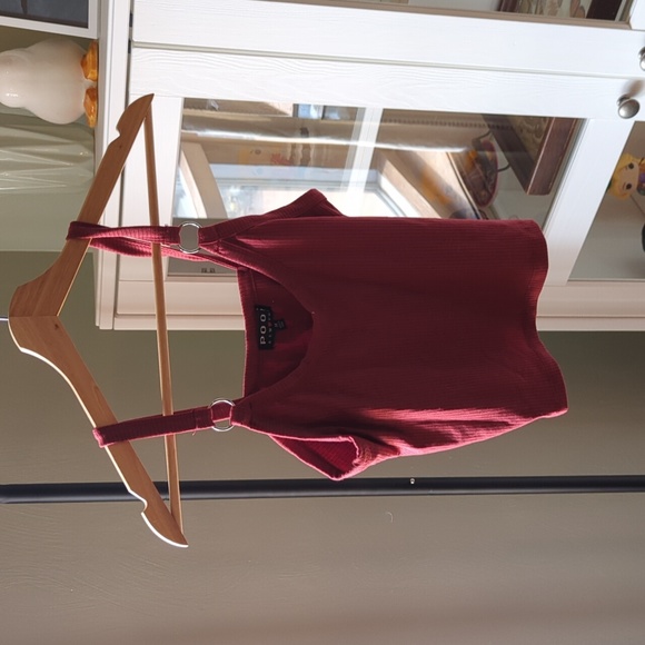 Poof! | Tops | Tank With Metal Hoop Detail | Poshmark